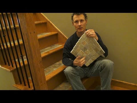 Squares & Square Roots... Tiles on the Stairs (Math Video)