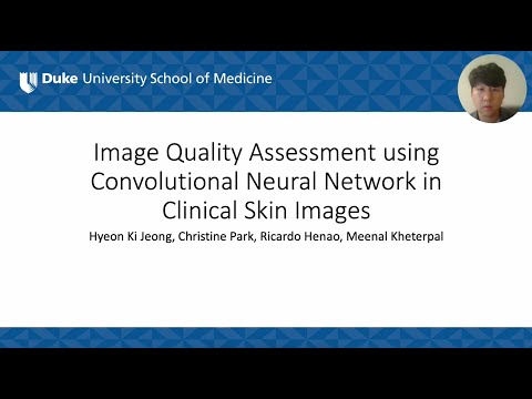 Image Quality Assessment using Convolutional Neural Network in Clinical Skin Images