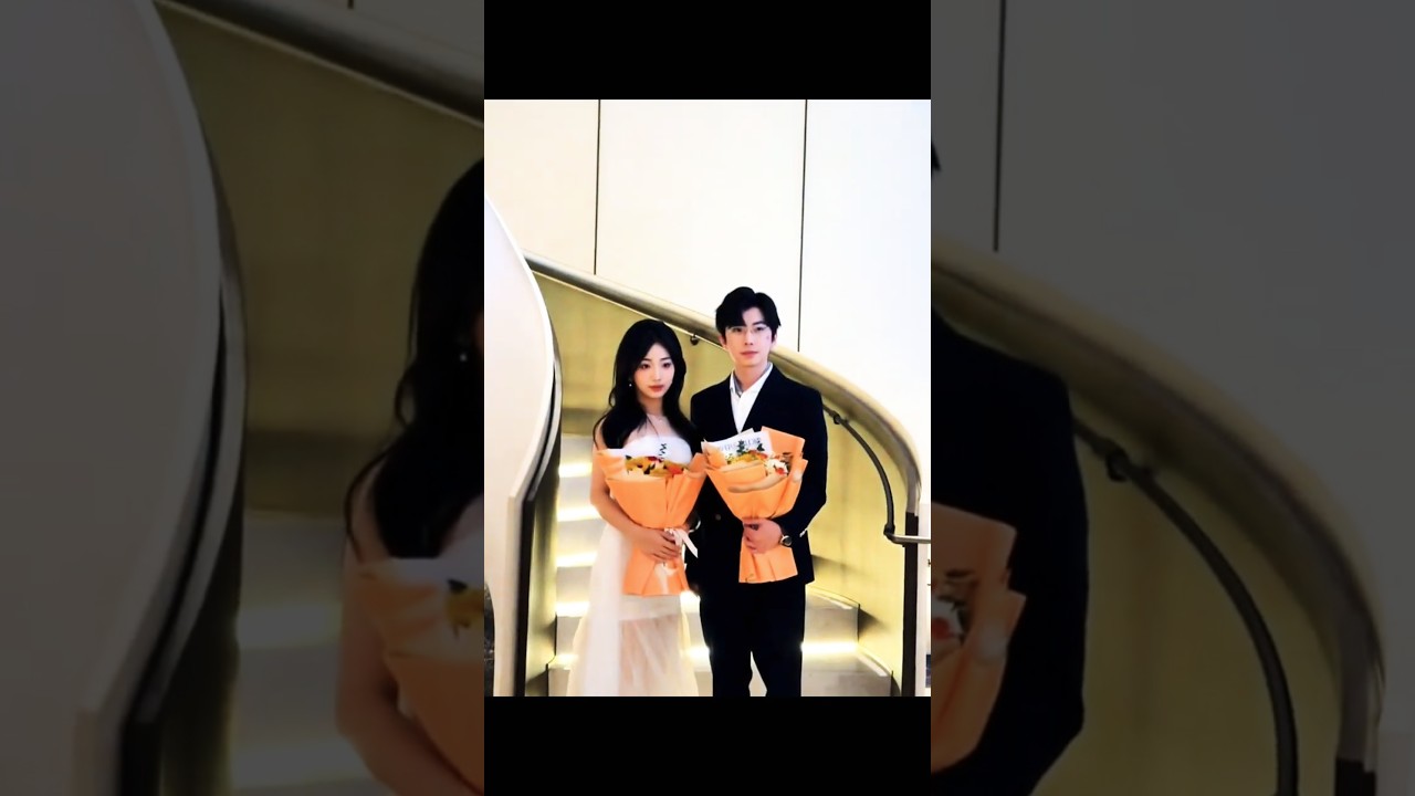 Zhong Zheng and Yang Shuyu shoot behind the scenes footage #chinesedramaengsub #drama #cinderella