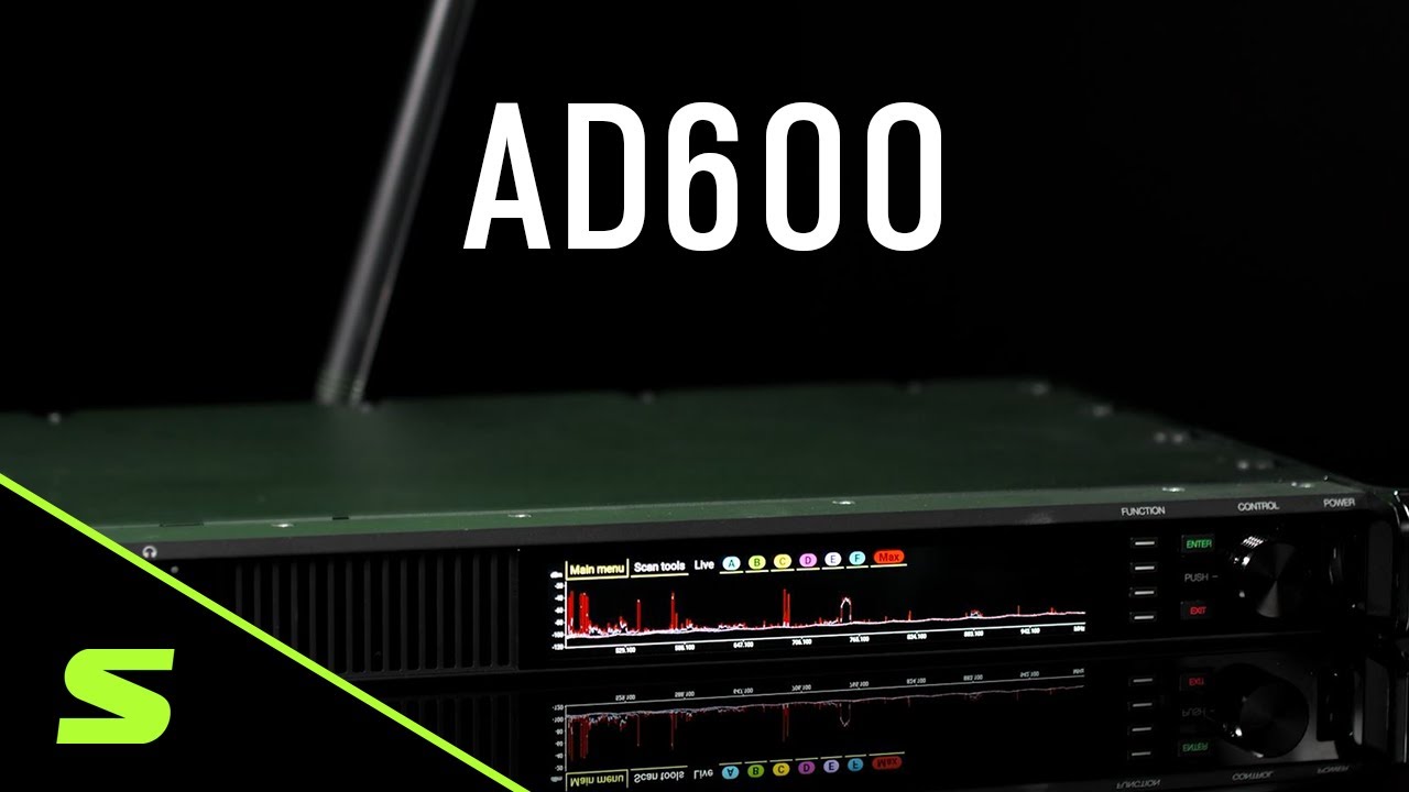AD600 - Axient® Digital Spectrum Manager - Shure USA