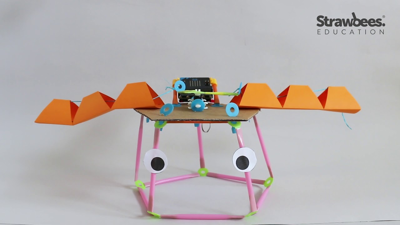 Make a Light Sensing Plant (micro:bit) by Strawbees