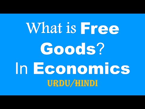 What is Free Good in Economics? by Easy Learning 700