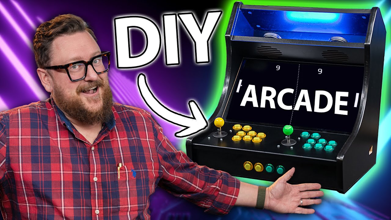 How To Build Your Own Home Arcade! | A Micro Center DIY Project