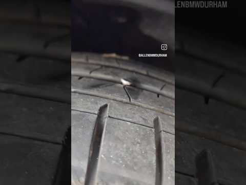 HOW TO BMW - Tire Inflator Kit and Tire Sealant on Non Runflat Tires #bmw