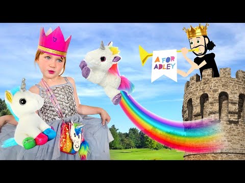 KiNG and QUEEN build Unicorn Castle!! Play Pretend Game with Dad, neighbor won’t wakeup makeover 🦄