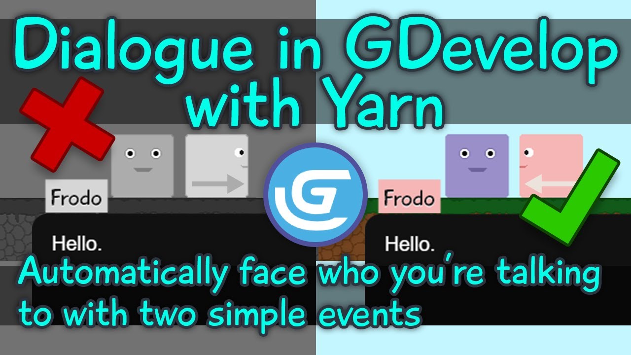 I made another Yarn dialogue tutorial - How do I...? - GDevelop Forum