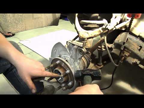 How To Replace A Wheel Bearing. 2010 Chevy Silverado