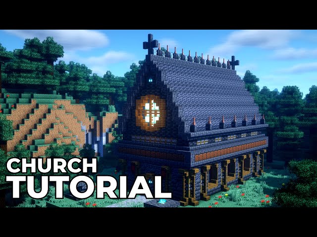 Gothic Church (Build and Litematic) Minecraft Map