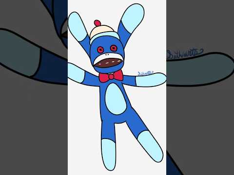 Bonnie plush concept sock monkey #fnaf #livingtombstone l