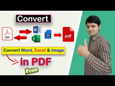 Convert any Word Excel file & Photo in PDF | Merge PDF | Edit PDF | Split PDF | Ravi Jorwal
