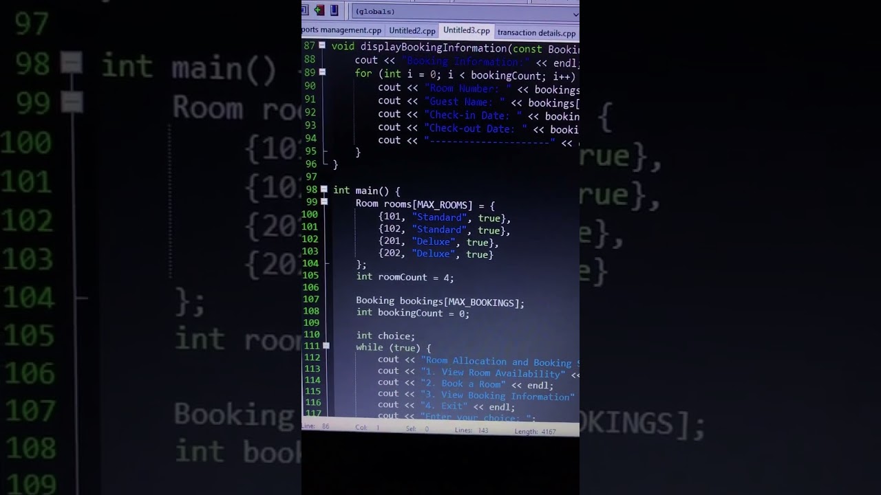 c++ bookings #cpp #code #coding #codemasters #coderstokyo #codinglife #codingninja #coders