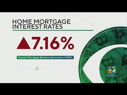 Mortgage rates top 7%, hitting highest level since 2001