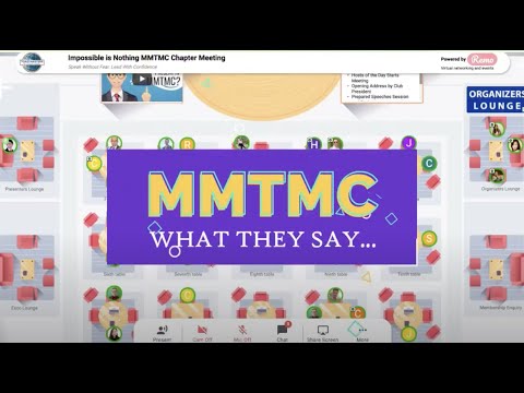 Awesome Money Mastery (Singapore) Toastmasters Club Chapter Meetings