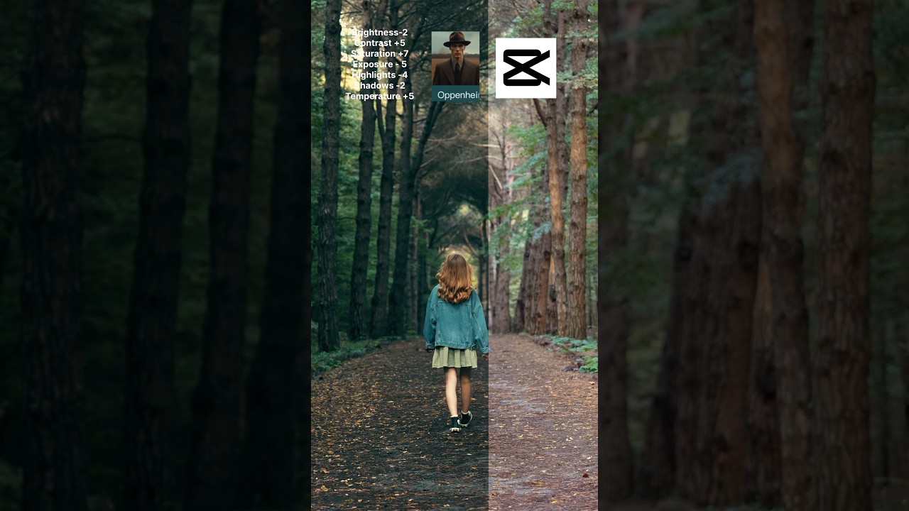 Moody green color grading using Capcut tutorial| Capcut editing #youtubeshorts #shorts