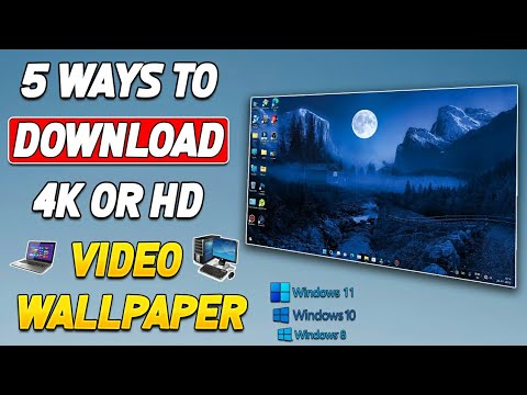 How to Download Video wallpapers For PC | Best Quality Live video wallpapers download Kaise kare
