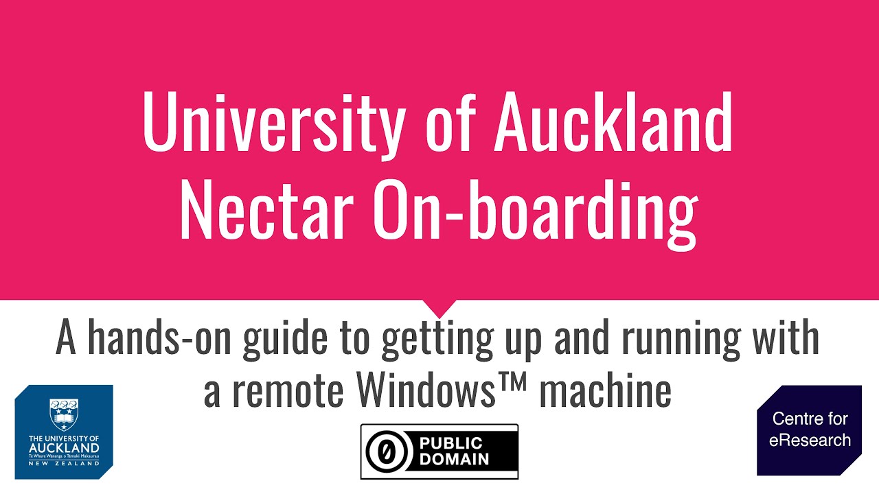 Nectar Cloud - 01 Getting An Allocation