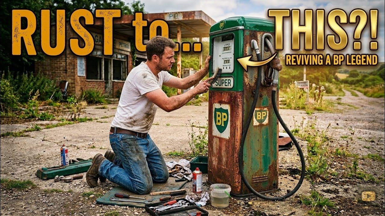 Abandoned Petrol Pump Restoration | From Ruins to a Fully Functional Fuel Station in hill 