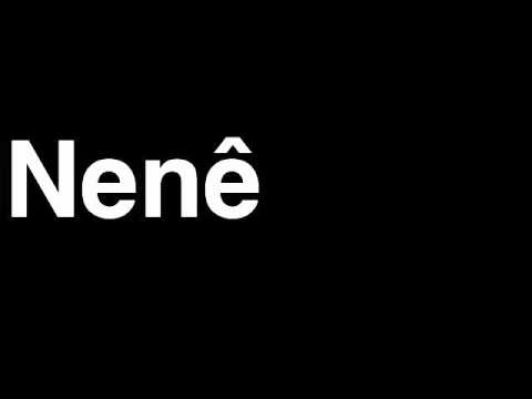 How to Pronounce Nenê Nene Denver Nuggets NBA Basketball Player Runforthecube