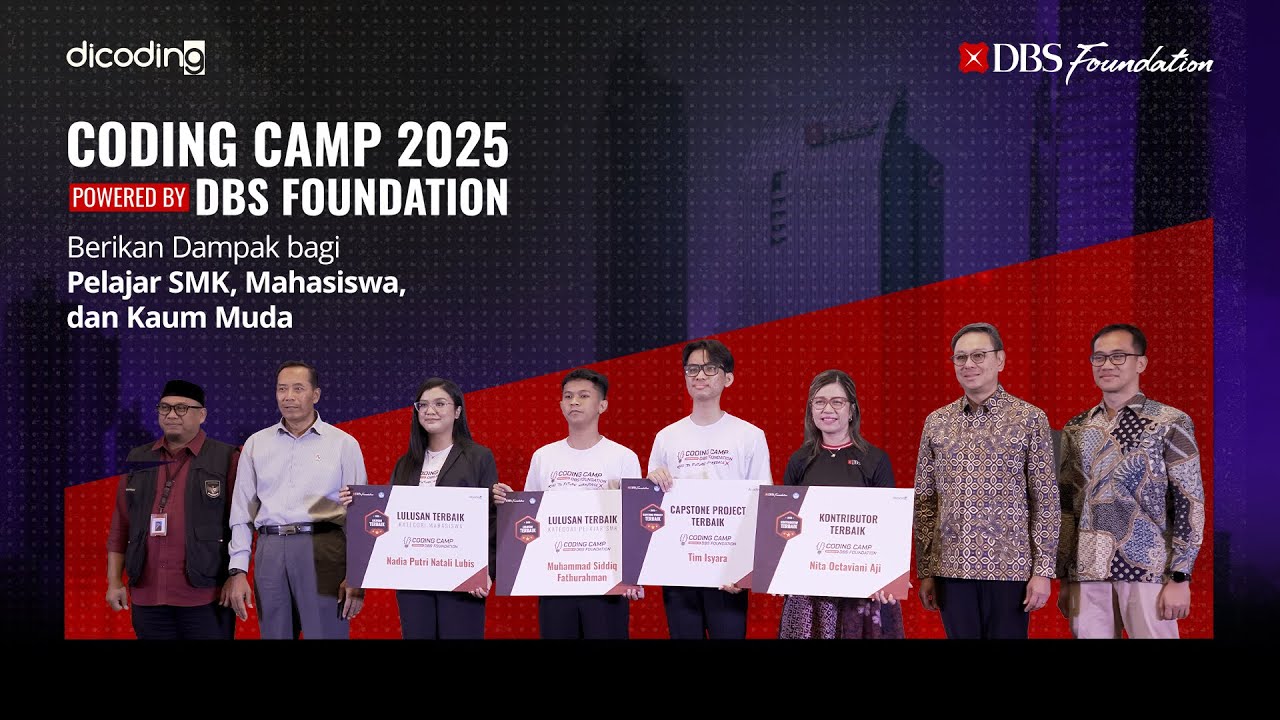 DBS Indonesia Empowers 3,000 Students Through Coding Camp 2025 powered by DBS Foundation