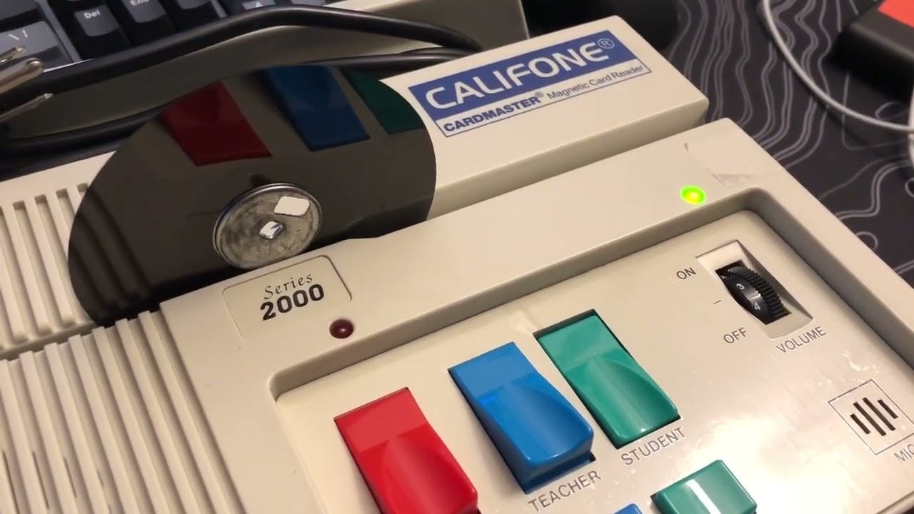 Floppy in Califone Cardmaster magnetic card reader - Discussions ...