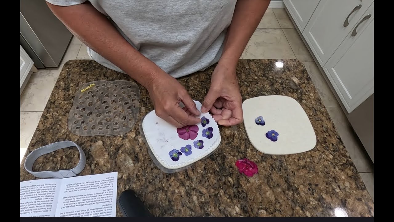 DRY FLOWERS IN MINUTES IN YOUR MICROWAVE! Craft must-have tool #aboofx #flowers