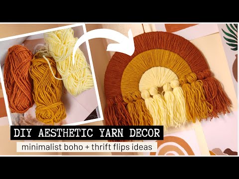 DIY Scandinavian Home Decor PINTEREST | DIY Boho | Easy Minimalist Boho Aesthetic Decor | Earth Tone