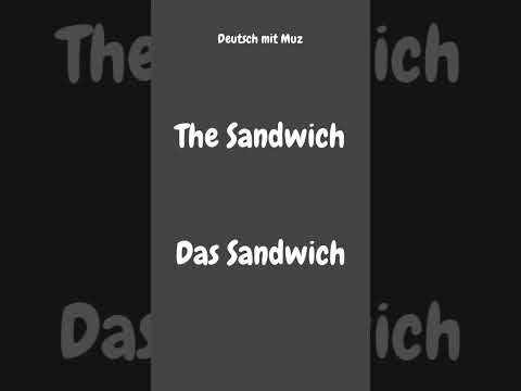 The Sandwich - Das Sandwich - #Shorts