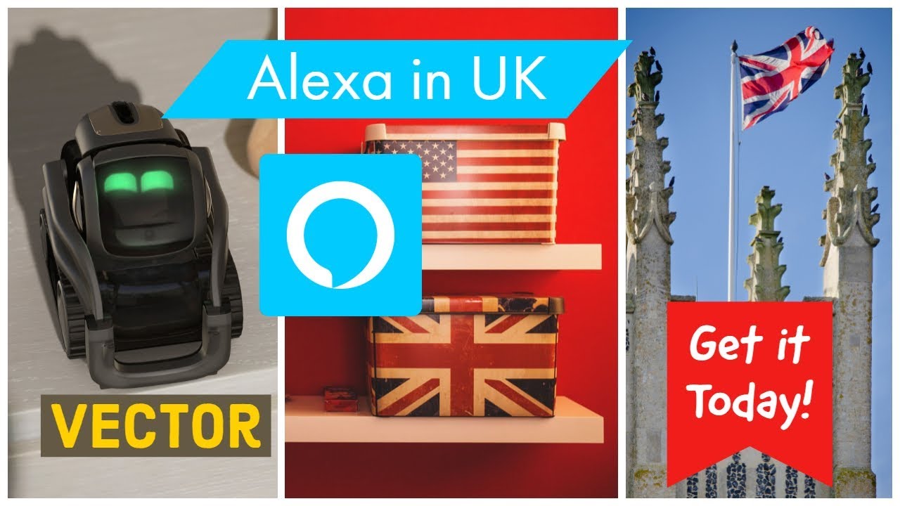 UK / Australia Enable Alexa in Vector AI Robot | How to Enable Alexa in Europe