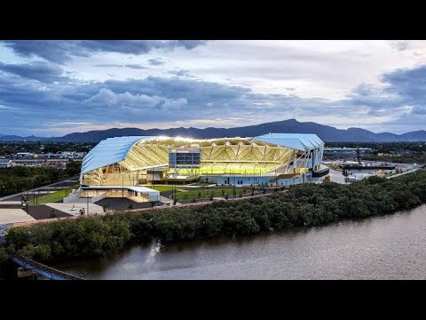 🏟️Queensland Country Bank Stadium. Townsville. Rugby League.