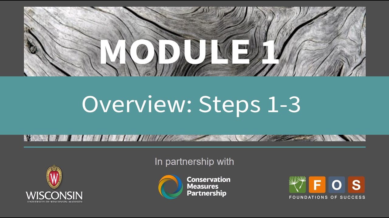 Module 1 | Overview: Steps 1-3 | CS Step 4 | Online Course