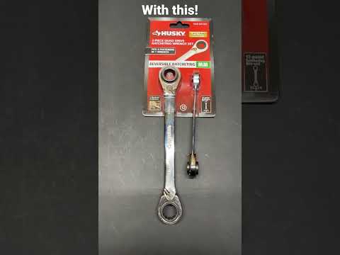 Quad Drive Ratcheting Wrench Set