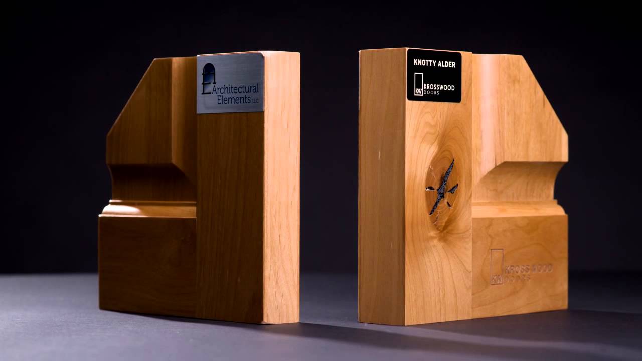 Architectural Elements Presents:  Krosswood Knotty Alder Doors