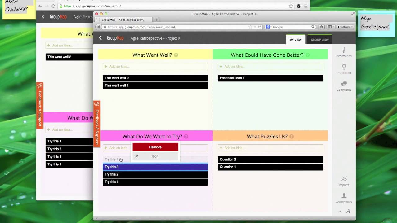 How to run an Agile Retrospective with GroupMap
