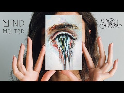 MINDMELTER. Surreal Eye Painting Time-Lapse