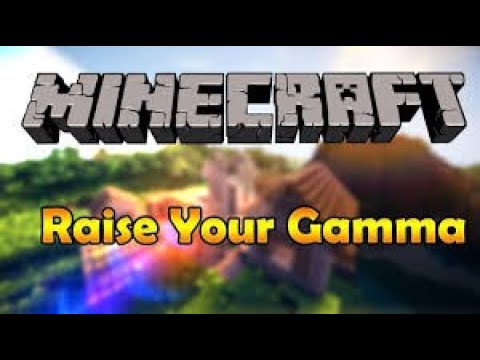 How to Get Your MINECRAFT GAME TO LOOK BRIGHT WHEN NIGHT!!