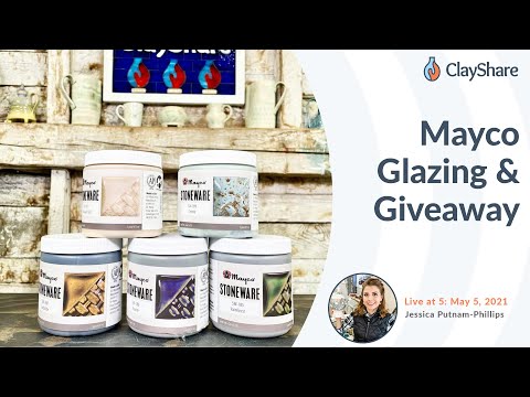 Mayco Glazing and Giveaway