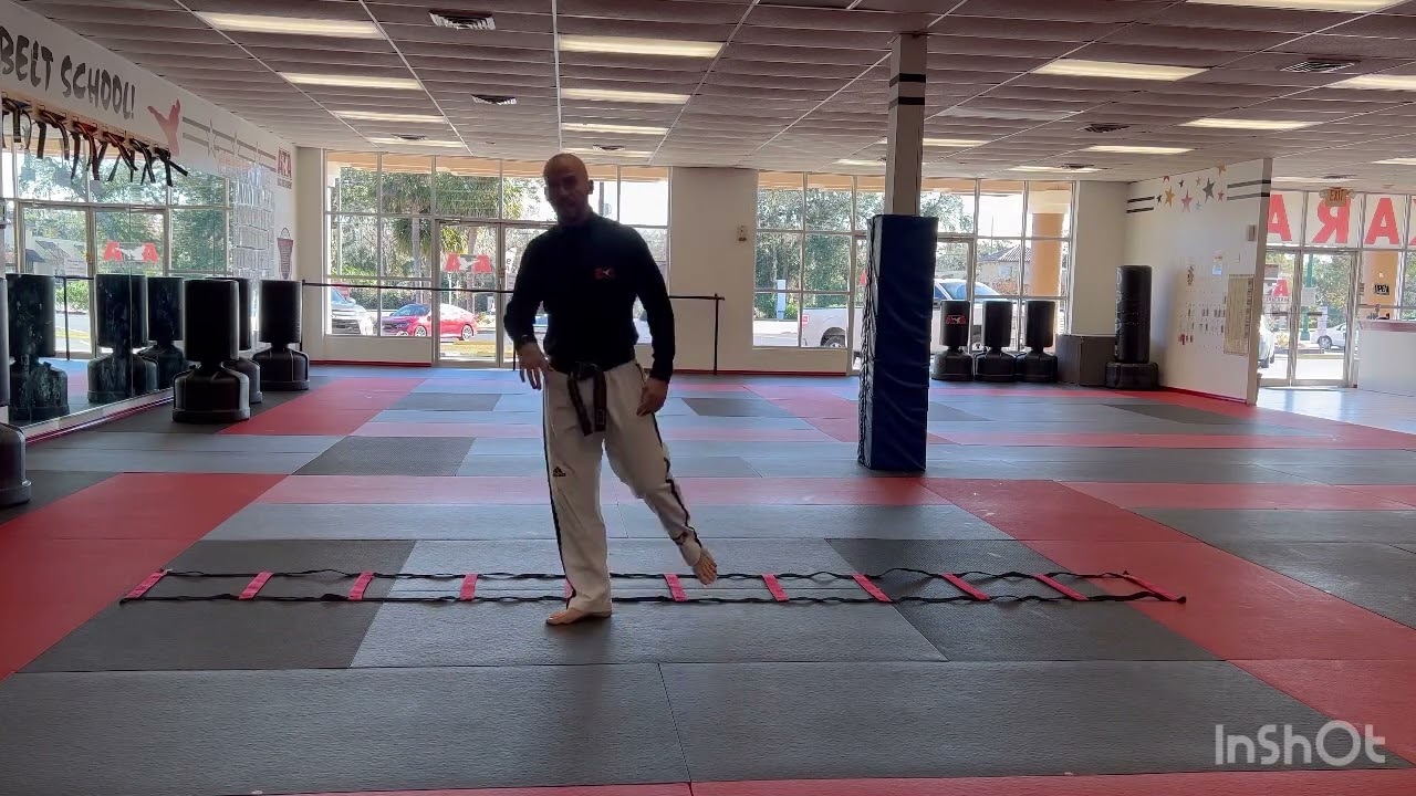 Ladder Work 3 Step Lateral drill