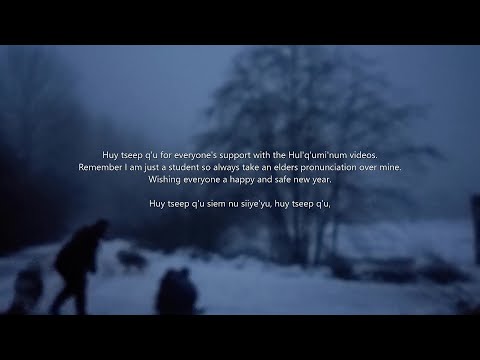 Winter Hul'q'umi'num Words