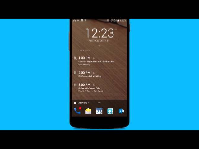 Meet Next, Microsoft's handy lock screen replacement app for Android ...