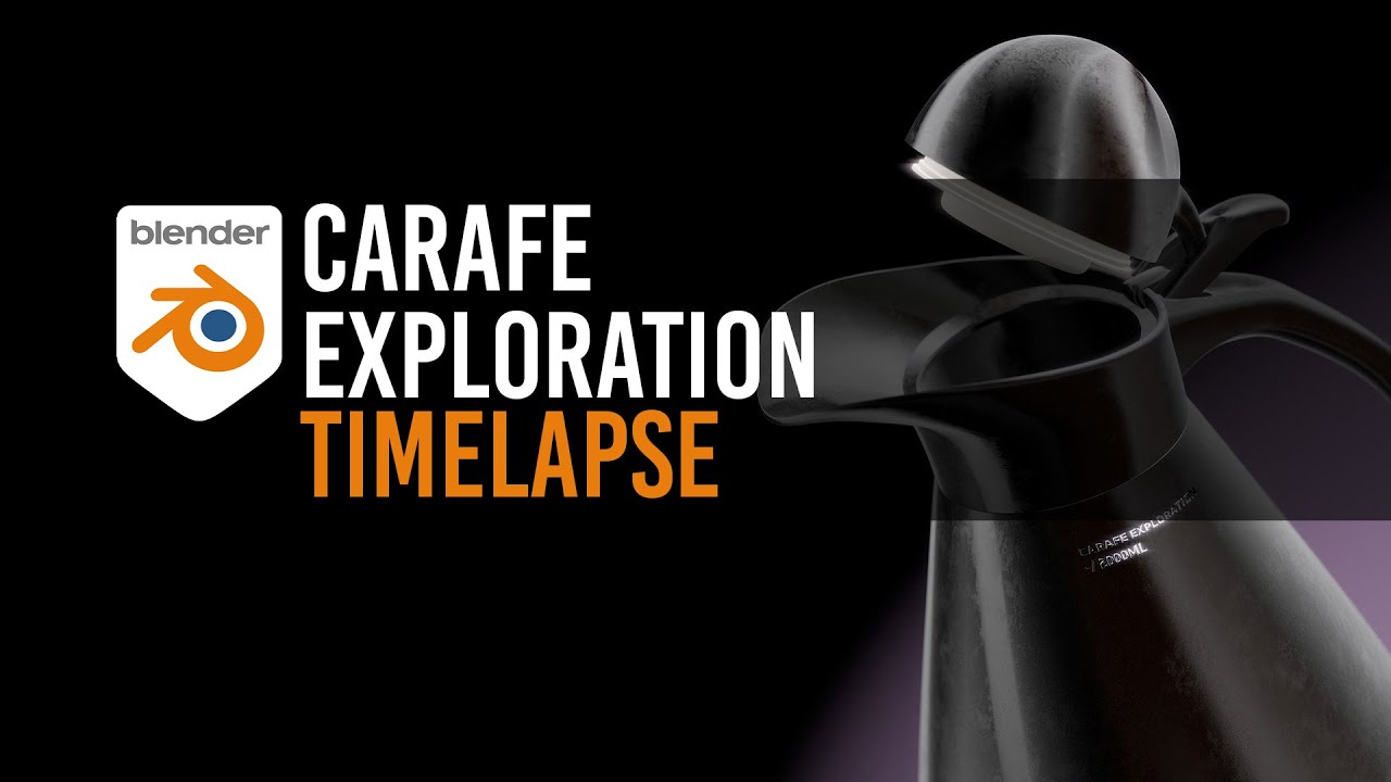 Carafe Exploration - Blender 3D