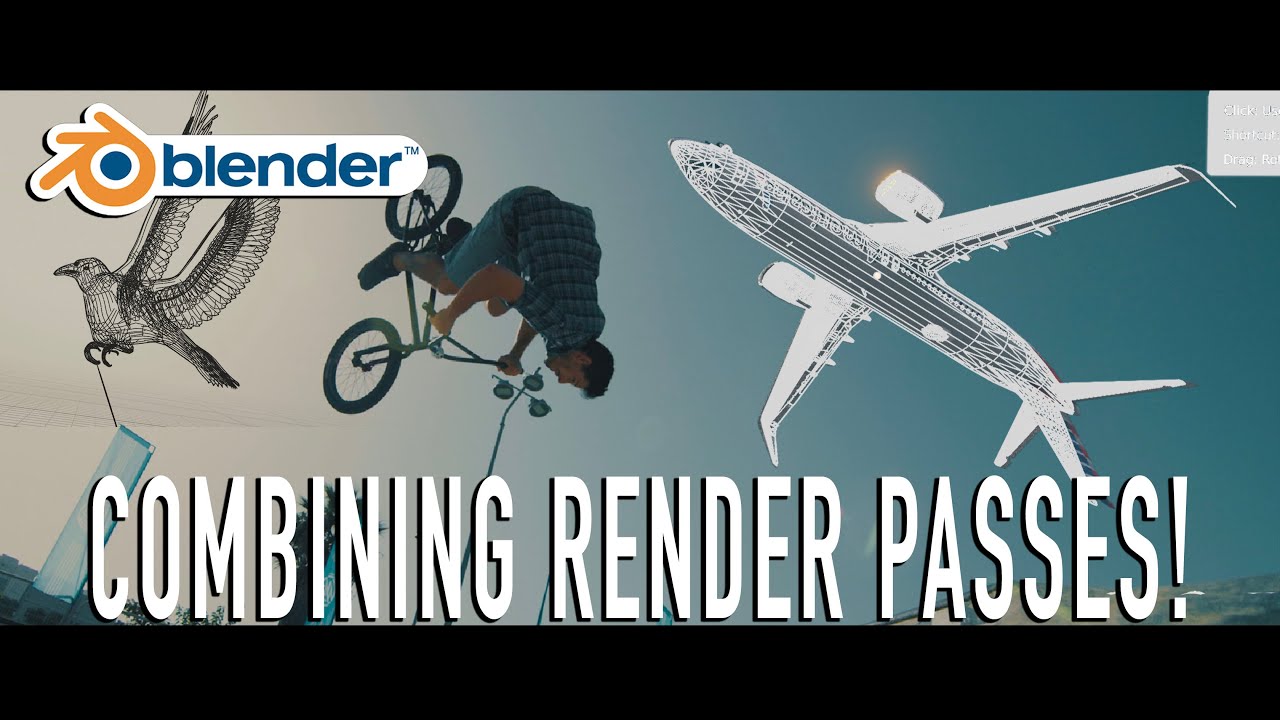 How to Combine Render Passes in Blender 3d : Full VFX Tutorial