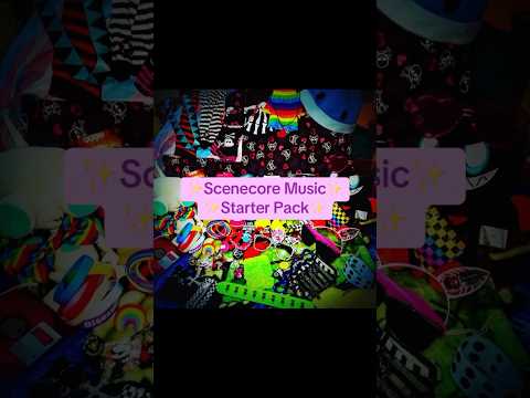 Essential Scenecore Music Artists #scenecore #krushclub #6arelyhuman #kets4eki #asteria #scene #emo