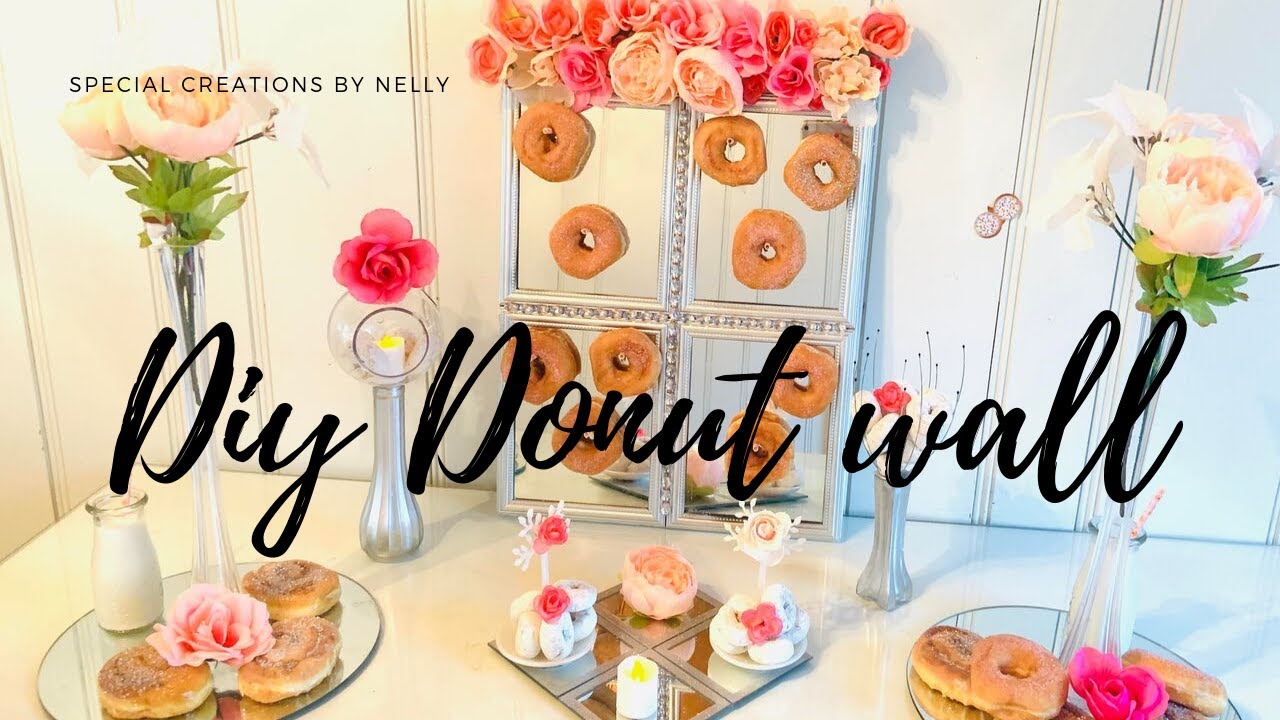 DESSERT TABLE DIY/DONUT WALL/  BABY SHOWER /ANY OCCASION