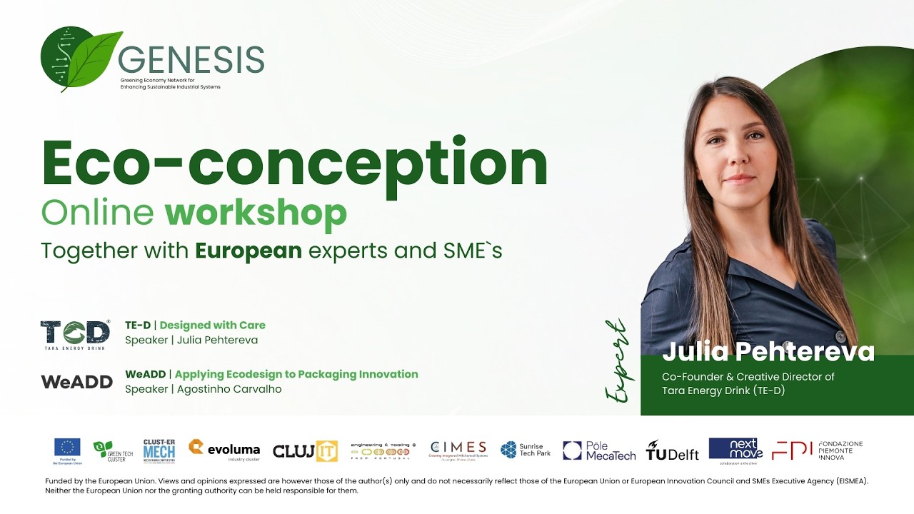 Ecoconception workshop - GENESIS Project