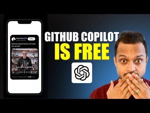 Github copilot is NOW FREE
