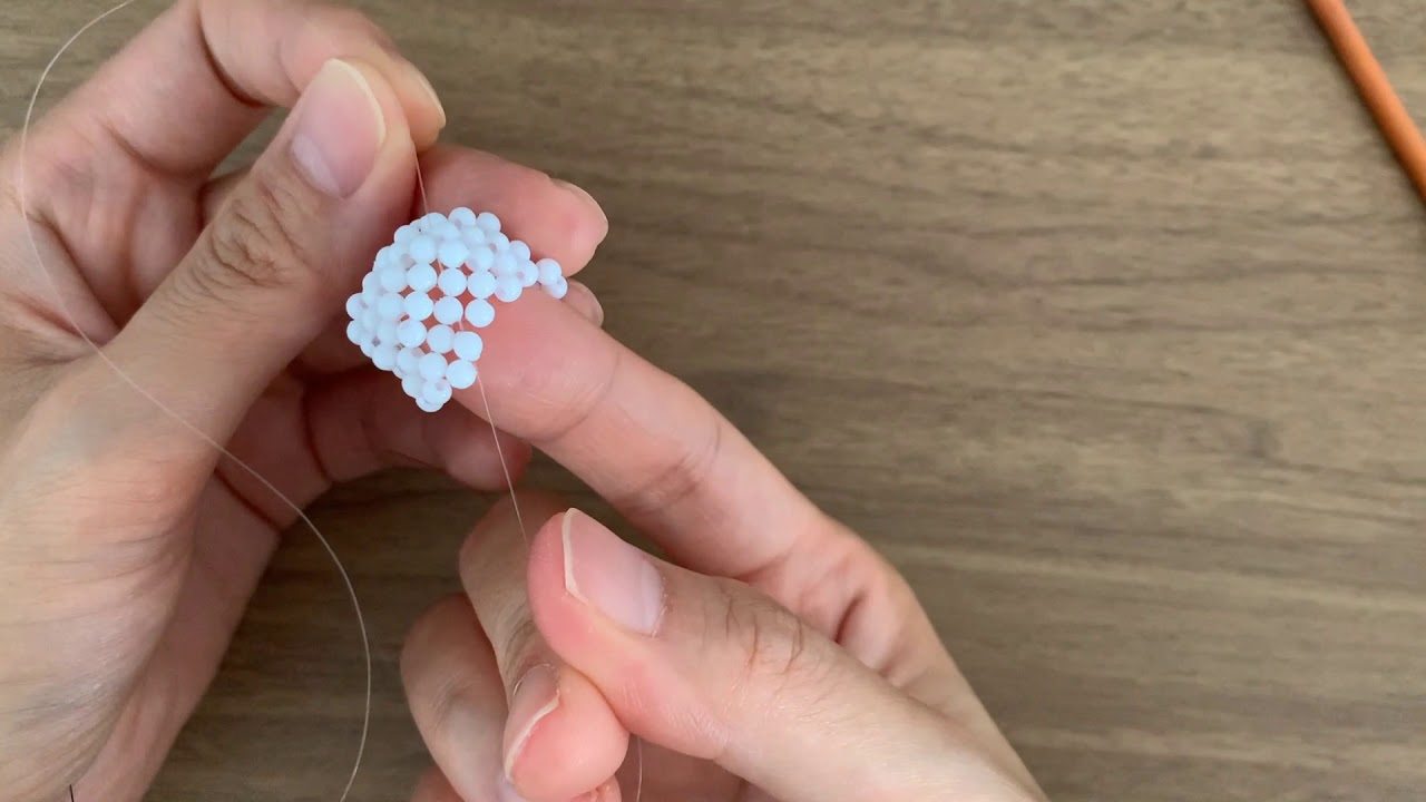 Beaded Rabbit Charm Part 3