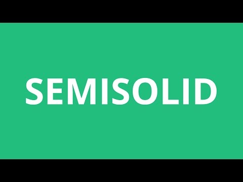 How To Pronounce Semisolid - Pronunciation Academy