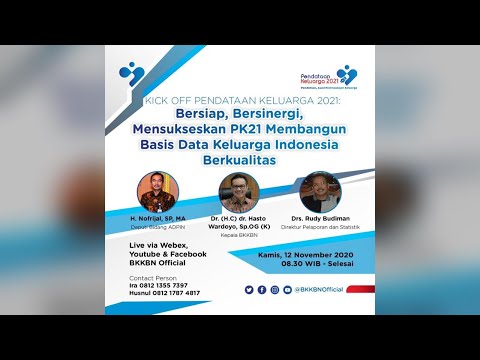 KICK OFF PENDATAAN KELUARGA 2021