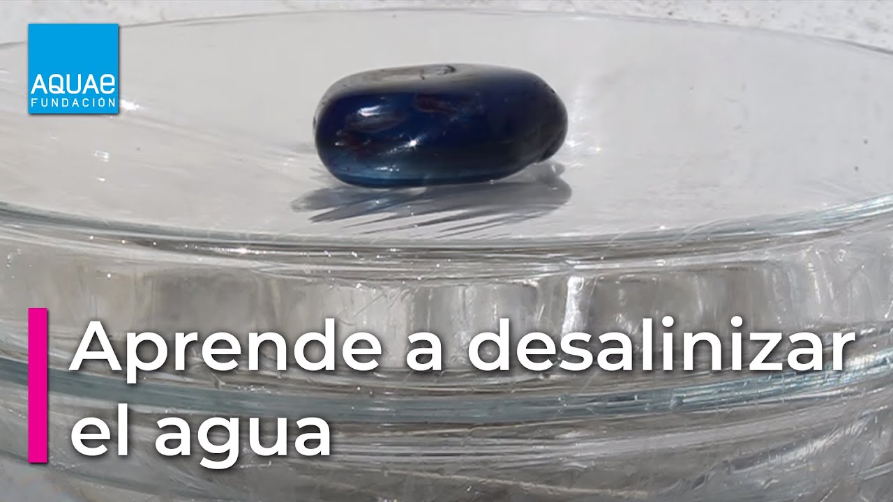 Aprende a DESALINIZAR agua | Experimentos