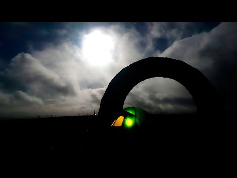 Andy Goldsworthy Striding Arches - Nithsdale - Wild Camp March 2016
